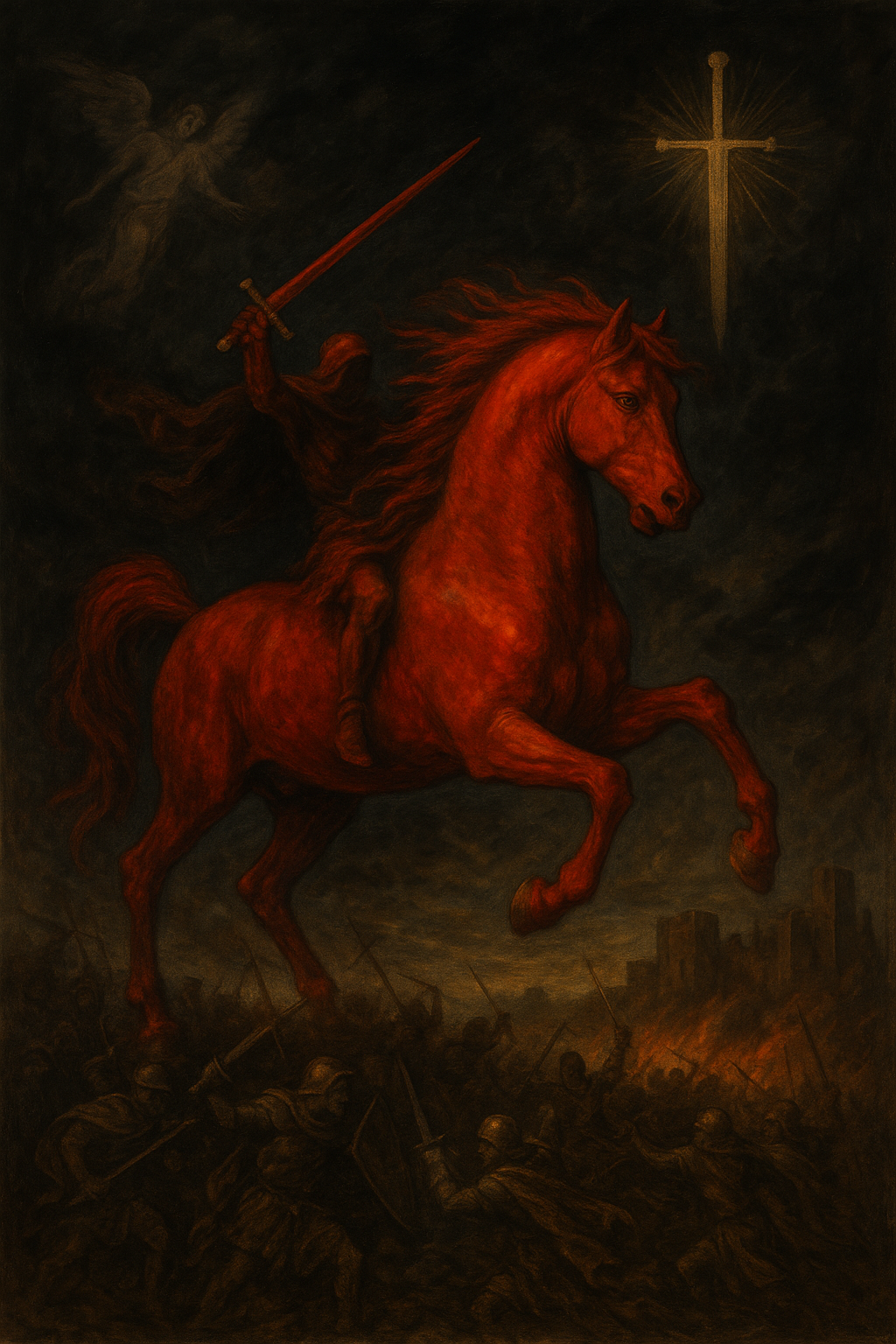 The Red Horse of Revelation: Unveiling the Absence of Shalom